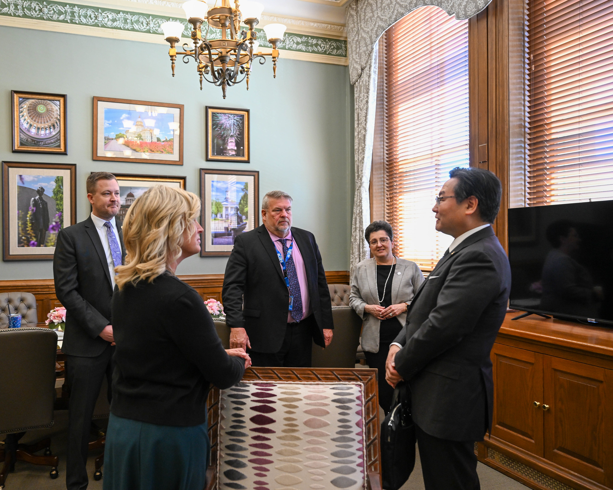 Rep. Meier Meets with the Consul General of Japan - Charlie Meier
