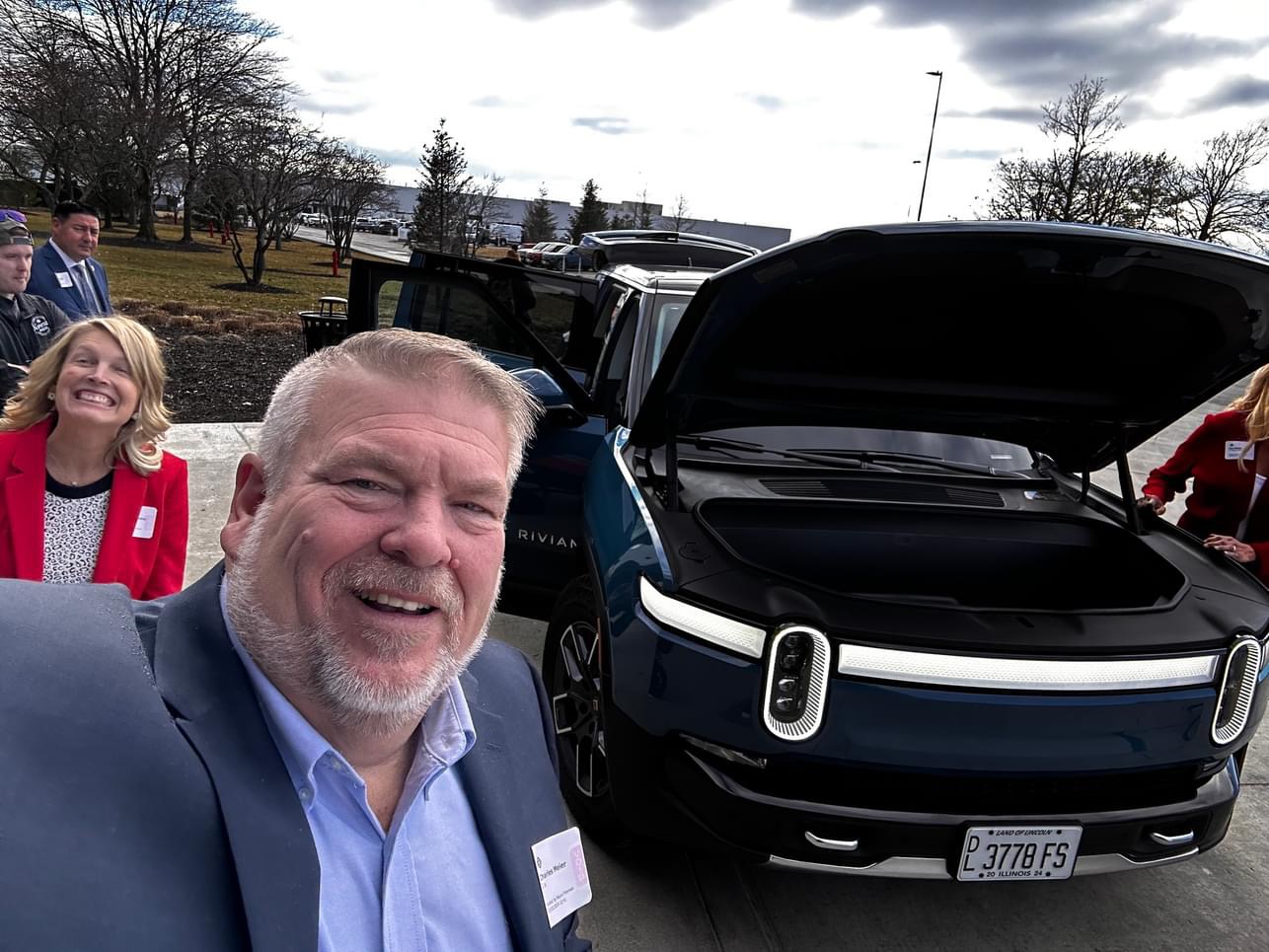 Rep. Meier Tours Rivian Plant in Illinois - Charlie Meier